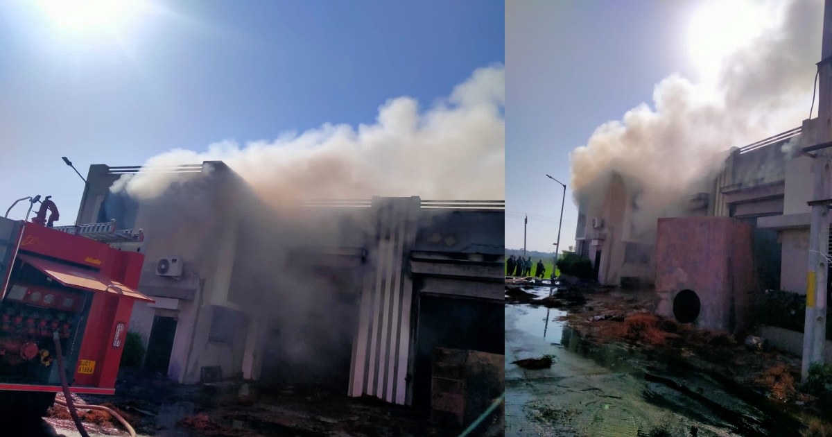 અમદાવાદના બાકરોલમાં અગરબત્તી બનાવતી ફેક્ટરીમાં લાગી આગ, કોઈ જાનહાની ...